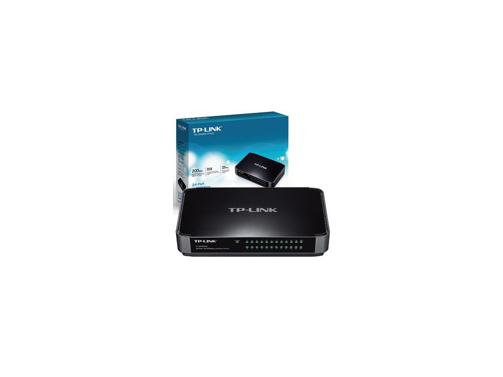 TP-Link Switch 24-Port/100Mbps/Desk - ATRIA.SK