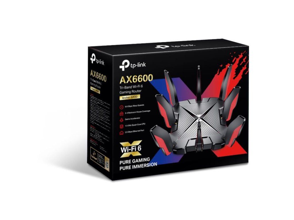 TP-Link Archer GX90, AX6600 Wi-Fi 6 Router - ATRIA.SK