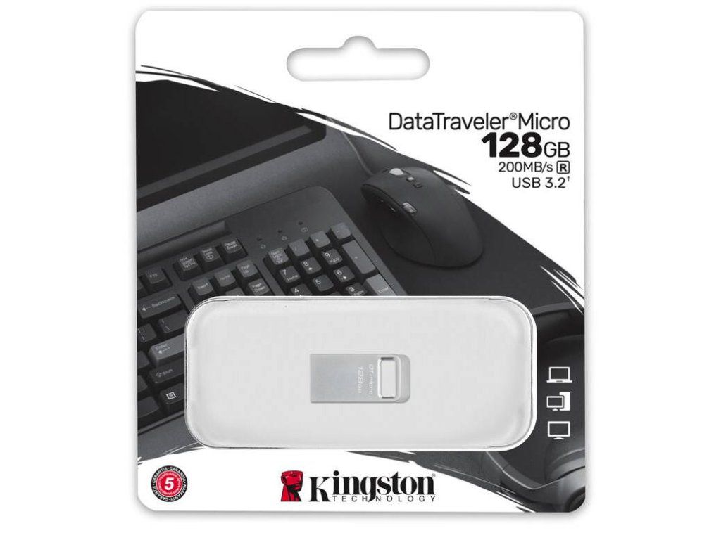 KINGSTON DataTraveler Micro DTMC3G2/128GB - ATRIA.SK