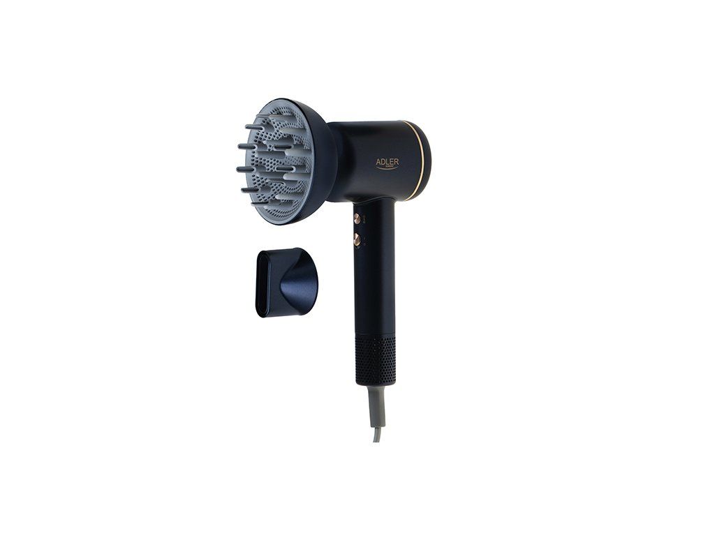 ADLER AD 2270b, Fén na vlasy 1600W, black - ATRIA.SK