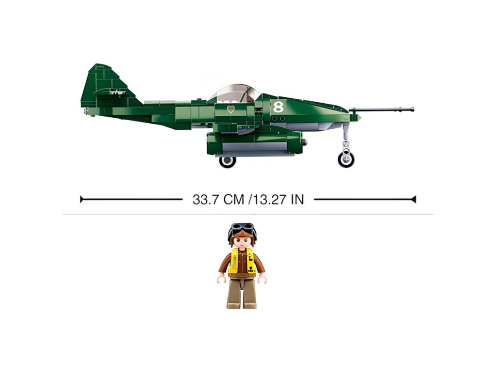 Sluban Bitka o Budapešť M38-B0977 Stíhacie lietadlo Me 262 - ATRIA.SK