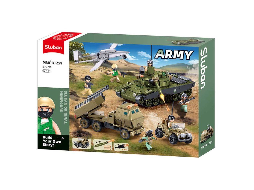 Sluban Army M38-B1259 Vojenská operácia Nájsť a zneškodniť - ATRIA.SK