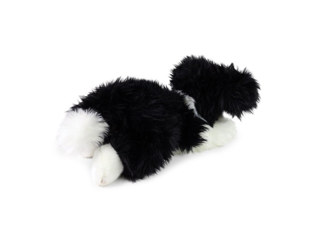 Rappa Plyšový pes border kólia ležiaca 30 cm ECO-FRIENDLY - ATRIA.SK