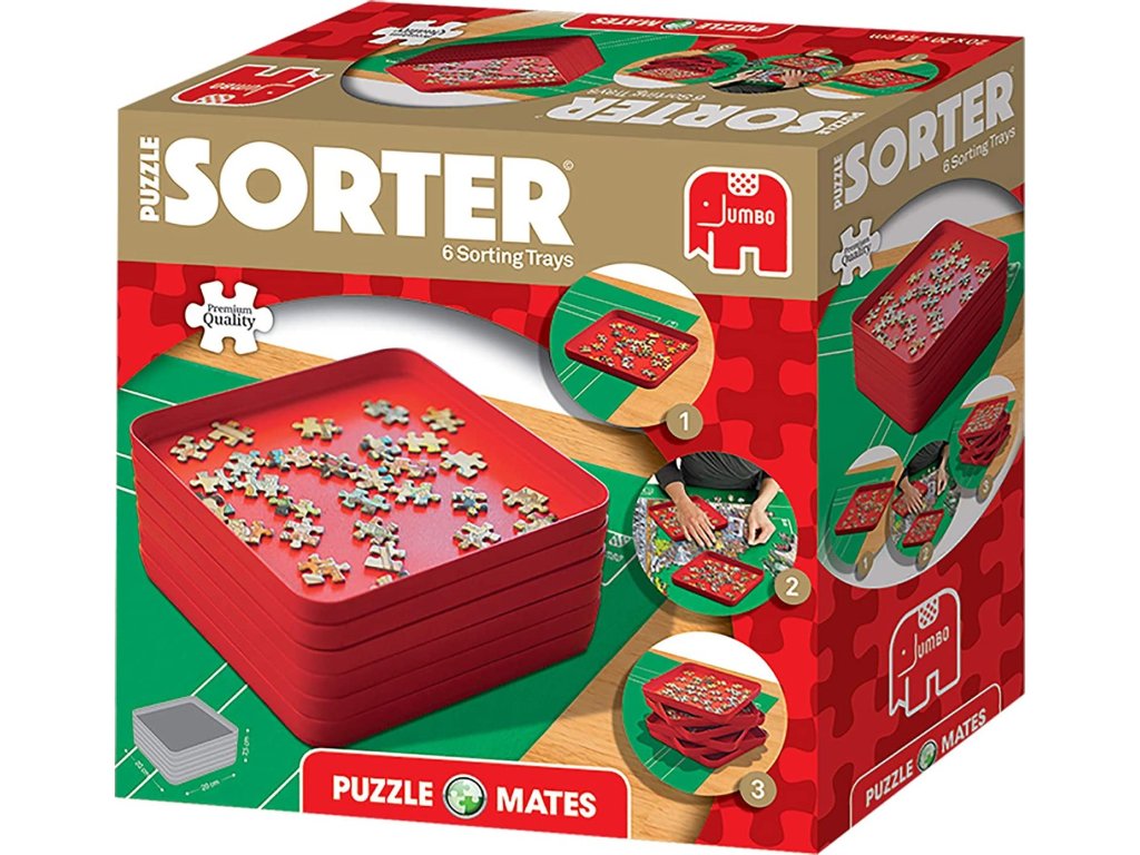 JUMBO Třídiče na puzzle Puzzle Mates - ATRIA.SK